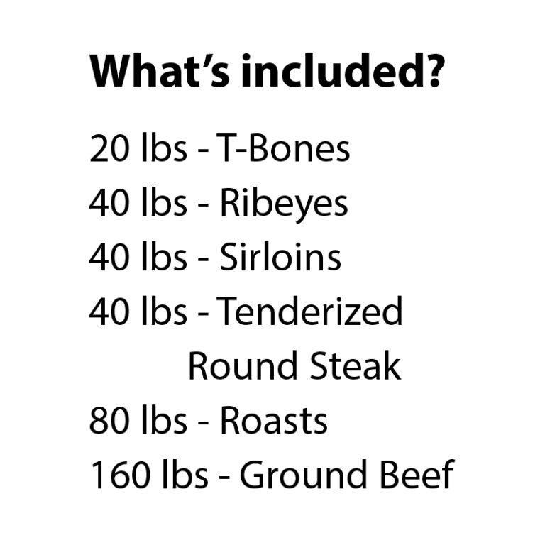 Whole Beef Package - 605 Meats